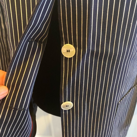 Basler | Jackets & Coats | Basler Navy And White Blazer | Poshmark